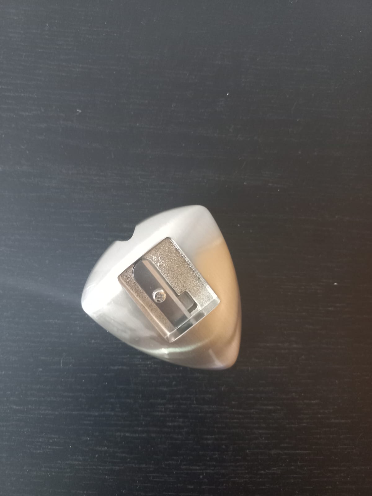 Nickel Satin Triangle Sharpener for Sharpening Excellence | Presence