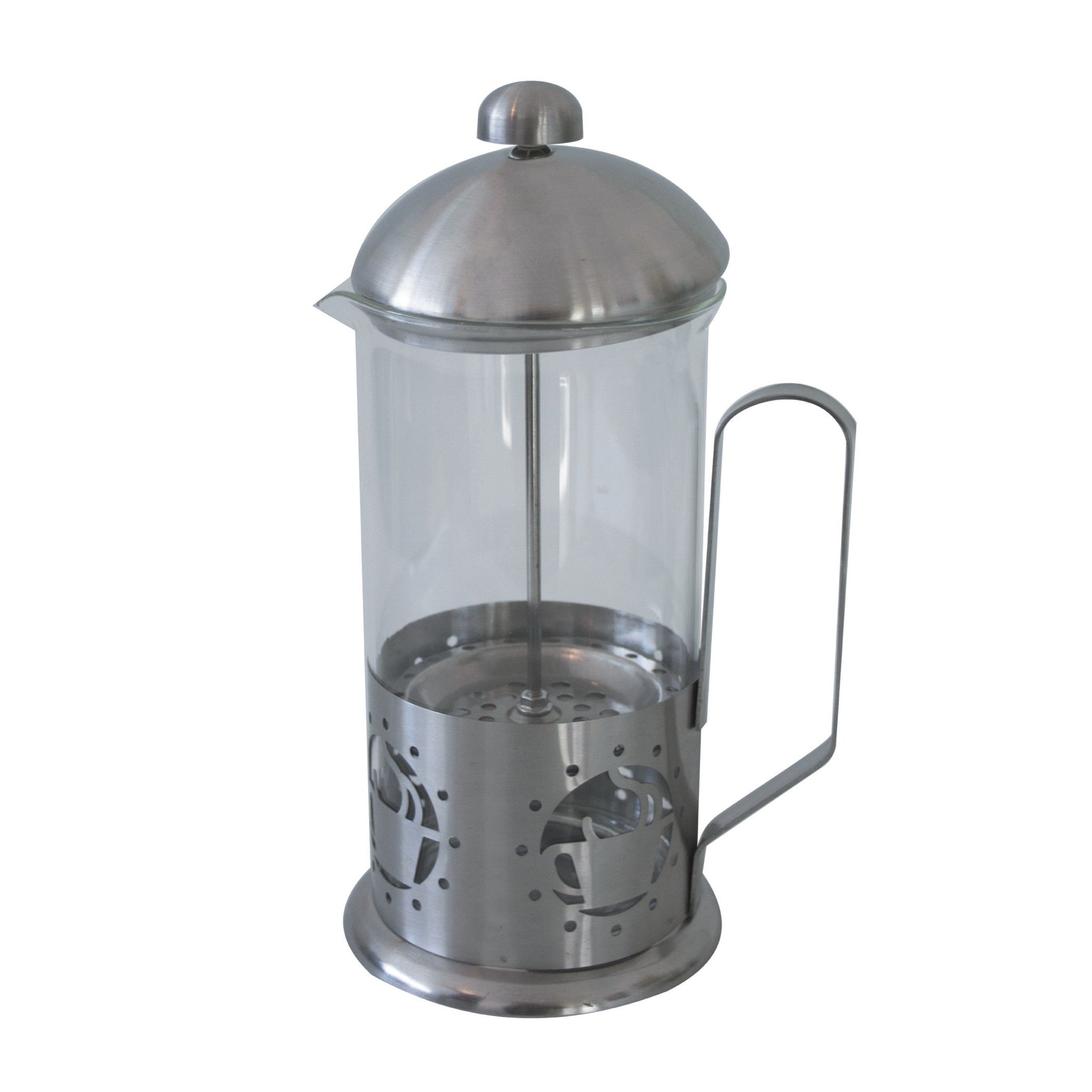 Stainless steel and glass plunger (1L) | Presence