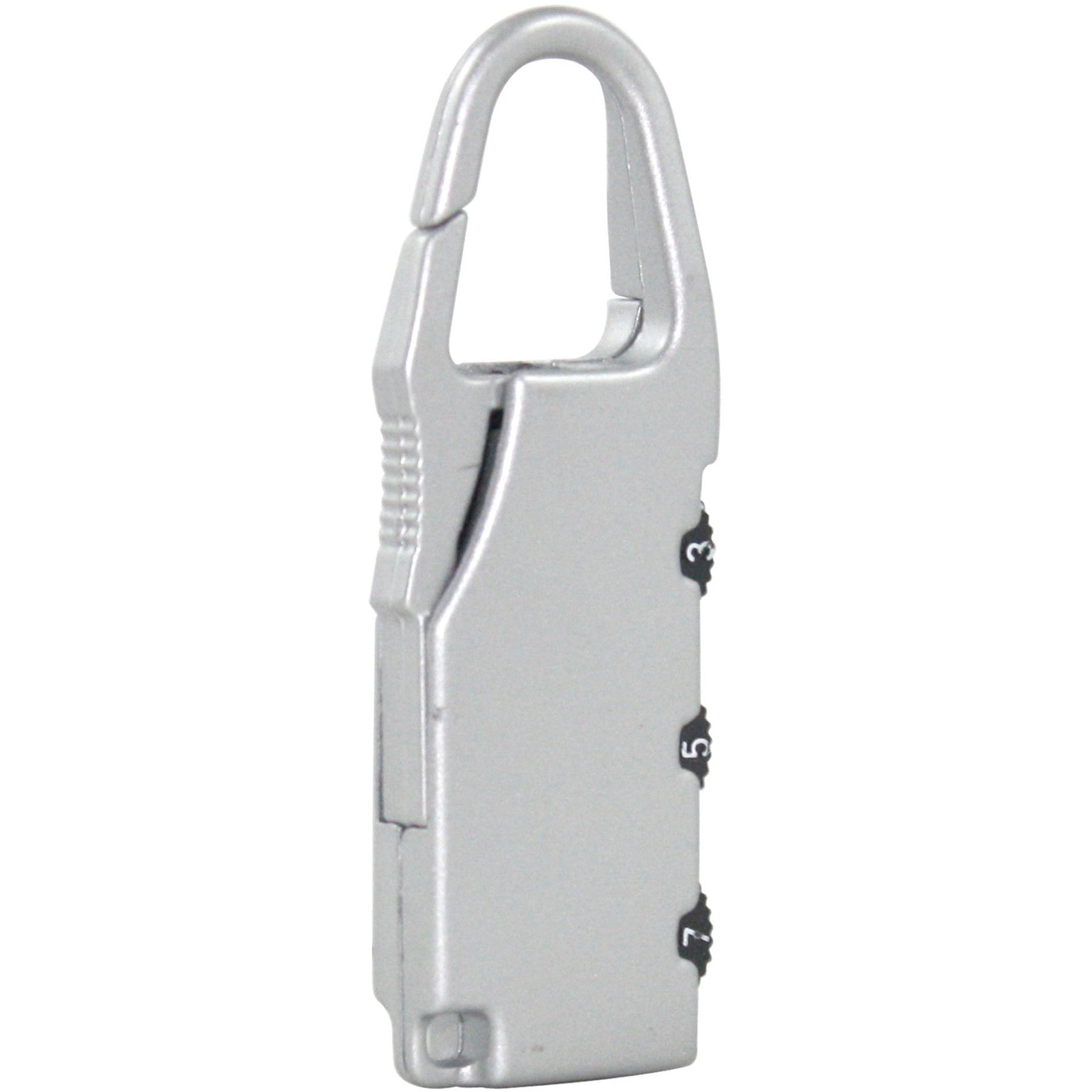 Silver combination lock | Presence